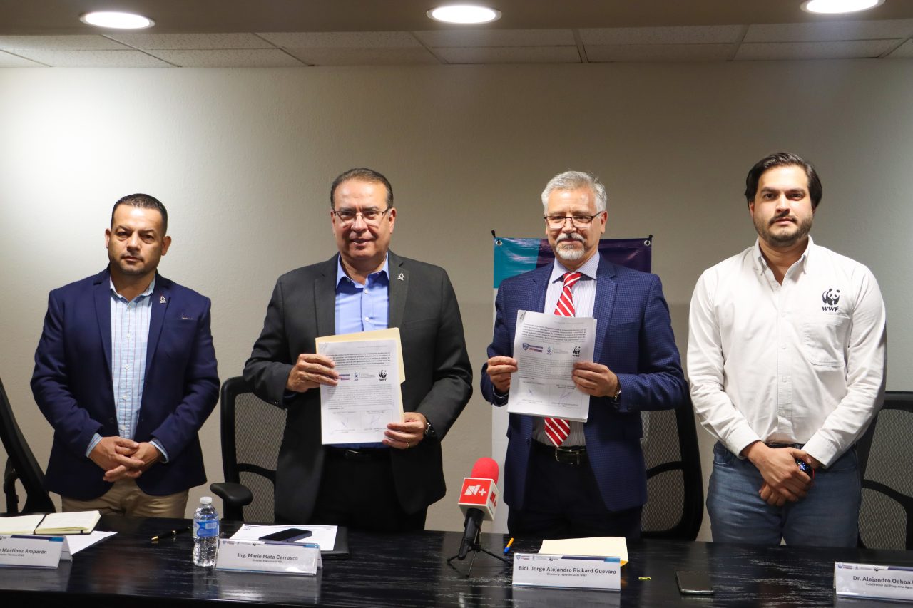 Firman convenio JCAS y WWF para desarrollar estrategias que contribuyan al aprovechamiento ...